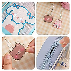 Pencil Pouch Kawaii, Kawaii Pencil Case Aesthetic Cute Pencil Case, Cute Pencil Case, Kawaii Clear Pencil Case (Pencil Pouch Kawaii-D)