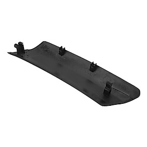 Fydun Wiper Scuttle Panel Cover ABS Wiper Panel Cover Decor Driver Left Hand 735452712 Black Replacement for 500 2009‑2021