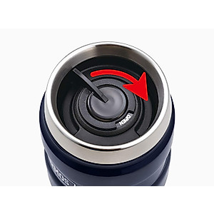 Thermos Outdoor Series Vacuum Insulated Tumbler, 16.5 fl oz (470 ml), Stainless Steel, ROD-001 S