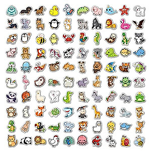 WABOOC Scrapbook Supplies/Stickers for Kids Teens Journaling/Vision Board Supplies Waterproof Vinyl Planner/Valentines Stickers for Water Bottle, Sticker Book, DIY Stickers for Journaling 100PCS