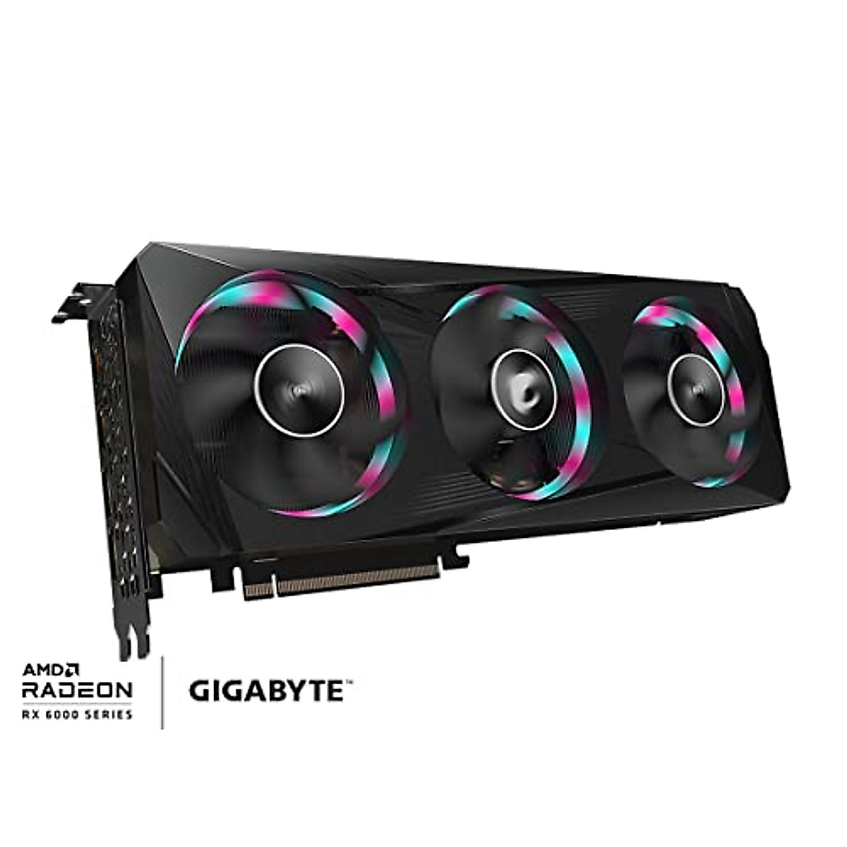 Gigabyte AORUS Radeon RX 6750 XT Elite 12G Graphics Card, WINDFORCE 3X Cooling System, 12GB 192-bit GDDR6, GV-R675XTAORUS E-12GD Video Card