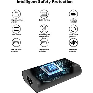 65W 45W Dell Laptop Charger USB C for Dell Latitude 5420 5520 5320 7420 7430 7400 7370 7390 7275 7285, XPS 13 7390 9350 9380 9370 9360 9310 9365 9300 9550 USB C Laptop Charger