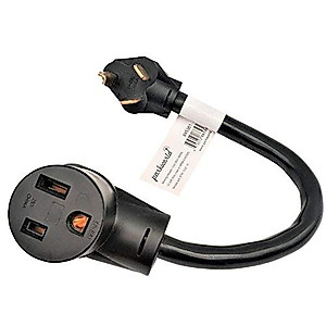 Parkworld 885361 Welding Adapter Cord Dryer 10-30P 30A to Welder 6-50R, 50A, 250V (1.5 FT)