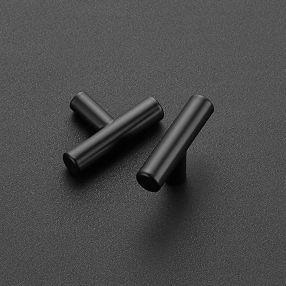 Ravinte 2'' Cabinet Handles Stainless Steel Matte Black Kitchen Cabinet Hardware Handles of Kitchen Cupboard Handles 10 Pack