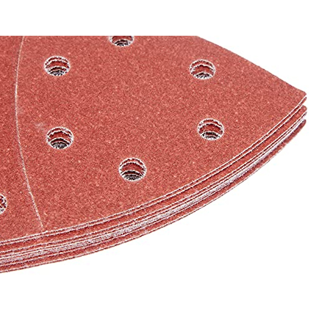 Bosch Home and Garden 2609256A64 10-Piece Sanding Sheet Set for Multi-Sanders 102 x 62.93, 120