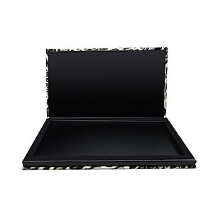 Allwon Magnetic Makeup Palette Leopard Empty Makeup Palette for Eyeshadow Lipstick Blush Powder