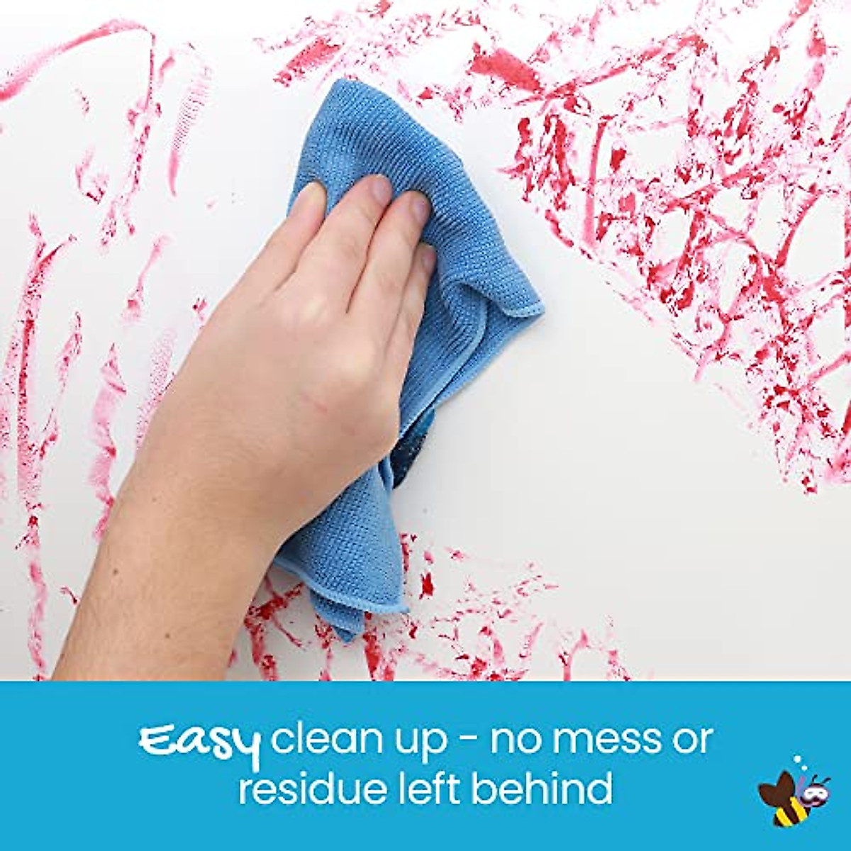 Honeysticks Bath Crayons for Toddlers & Kids - Handmade from Natural Beeswax for Non Toxic Bathtub Fun - Fragrance Free, Non-Irritating Bath Toys - Bright Colors and Easy to Hold - Washable - 7 Pack