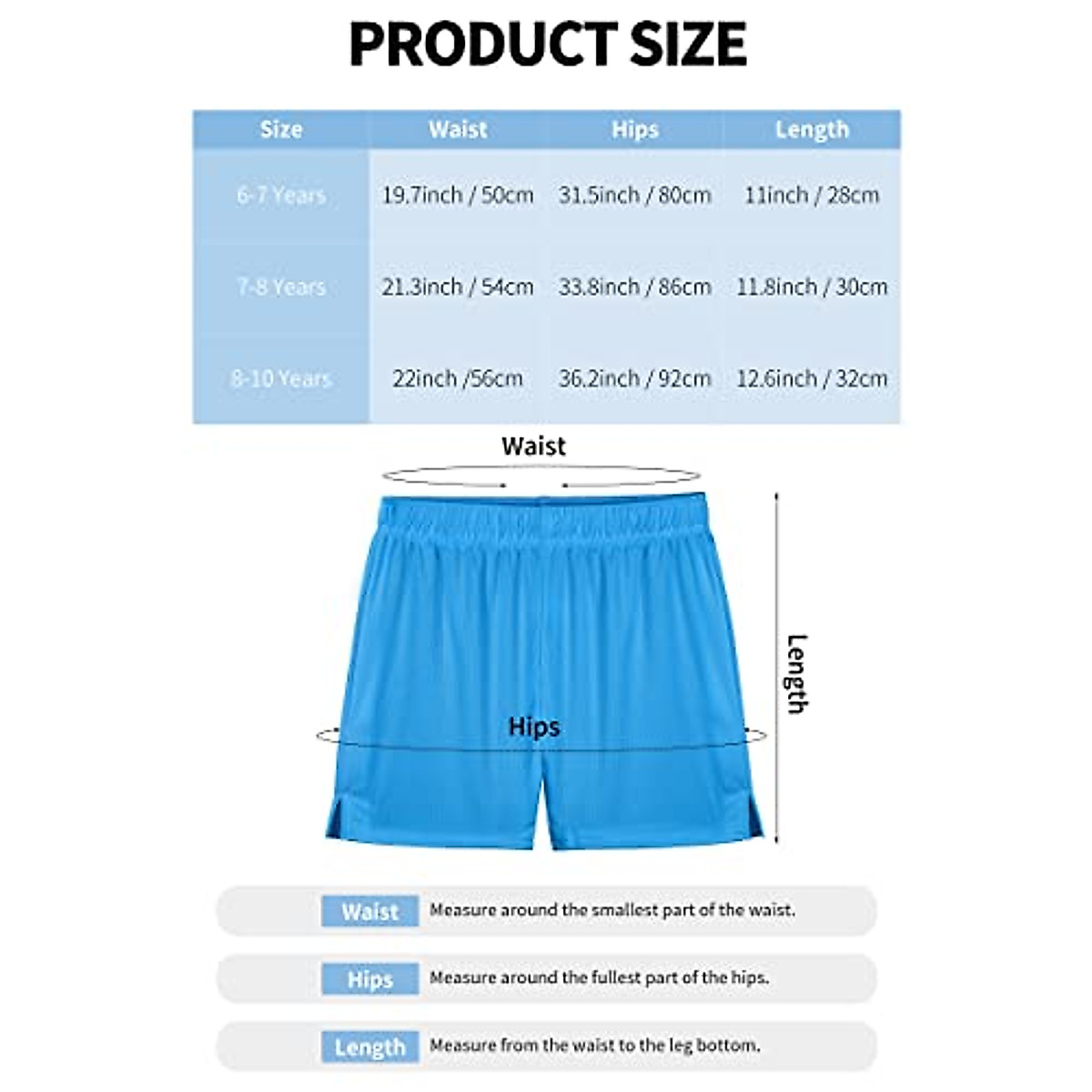 Resinta 4 Pack Girls Mesh Athletic Shorts Kids Summer Active Shorts Girls Sports Basketball Shorts Performance Gym Shorts