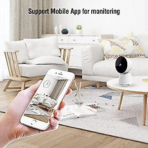 Stavix 2.4GHz Wireless Surveillance Security 1080P Indoor Camera, for Home Pet Dog Cat, Night Vision, Motion Detection, Two Way Audio, Sound Detection