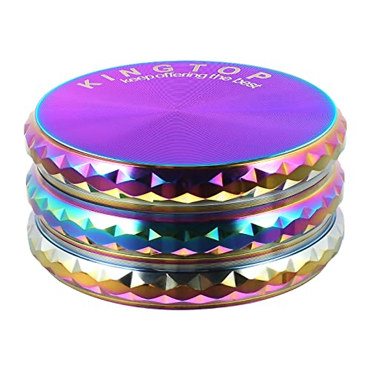 KINGTOP Spice Grinder 3 Piece 2.5 inch (Colorful)