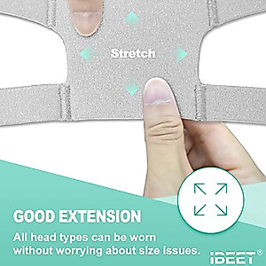 Replacement Headgear and Elbow/Swivel for DW - Snug Fit & No Leaks, Includes Strap (No Clips) & Quick-Release Elbow for DW