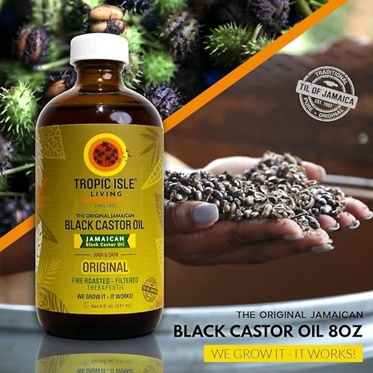 Tropic Isle Living Jamaican Black Castor Oil (1, 4 oz)