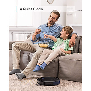 eufy by Anker, BoostIQ RoboVac 12, Robot Vacuum Cleaner, Upgraded, Super-Thin, 1500Pa Strong Suction, Quiet, Self-Charging Robotic Vacuum Cleaner, Cleans Hard Floors to Medium-Pile Carpets