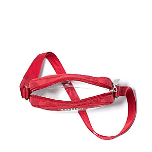 Baggallini womens Stadium Clear Bryant Crossbody cross body handbags, Red, One Size US