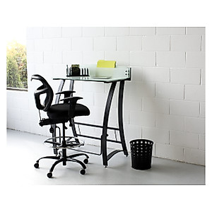 Safco Products 9740BL Bubble Wastebasket, 6-Gallon, (Qty. 3), Black