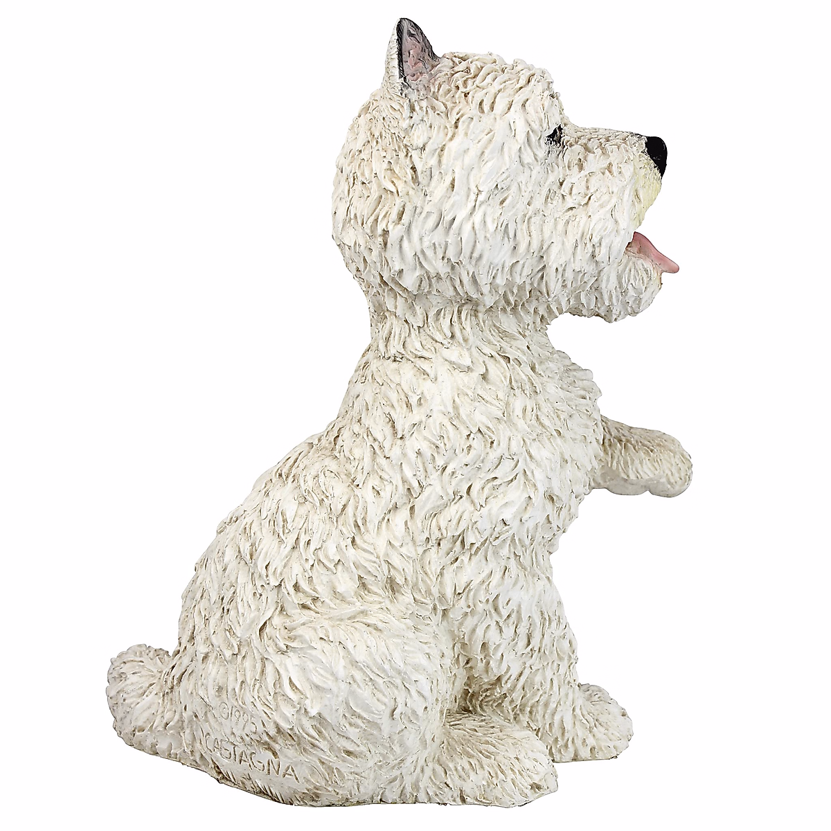 Design Toscano West Highland Terrier Puppy Dog Statue, Multicolored