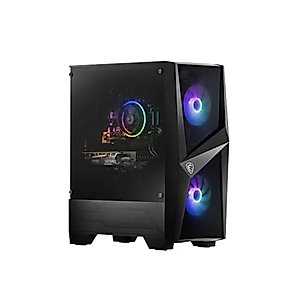 MSI Codex R 10TC-027US Desktop, Intel Core i7-10700 2.9GHz, 16GB DDR4, 1TB SSD, 1TB HDD, NVIDIA GeForce RTX 3060 12GB, WiFi, Bluetooth, Win10Home (Renewed)