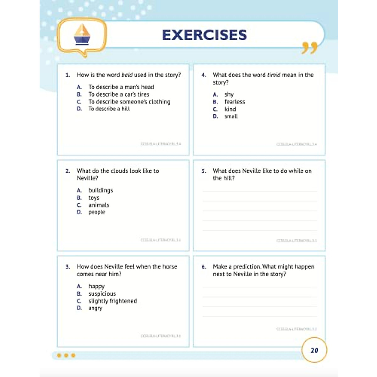 3rd Grade Common Core ELA (English Language Arts): Daily Practice Workbook | 300+ Practice Questions and Video Explanations | Common Core State ... Standards Aligned (NGSS) ELA Workbooks)