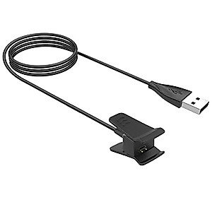 Kissmart Charger Cable Compatible with Fitbit Alta, Repalcement Charging Cable with 1m/3.3ft USB Cord for Fitbit Alta Smart Wristband