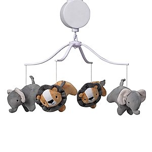 Bedtime Originals Jungle Fun Musical Baby Crib Mobile