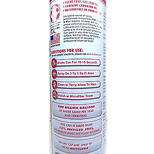 FW1 Waterless Wash & Wax Polish with Carnauba (12oz) by Fast Wax (1 can)