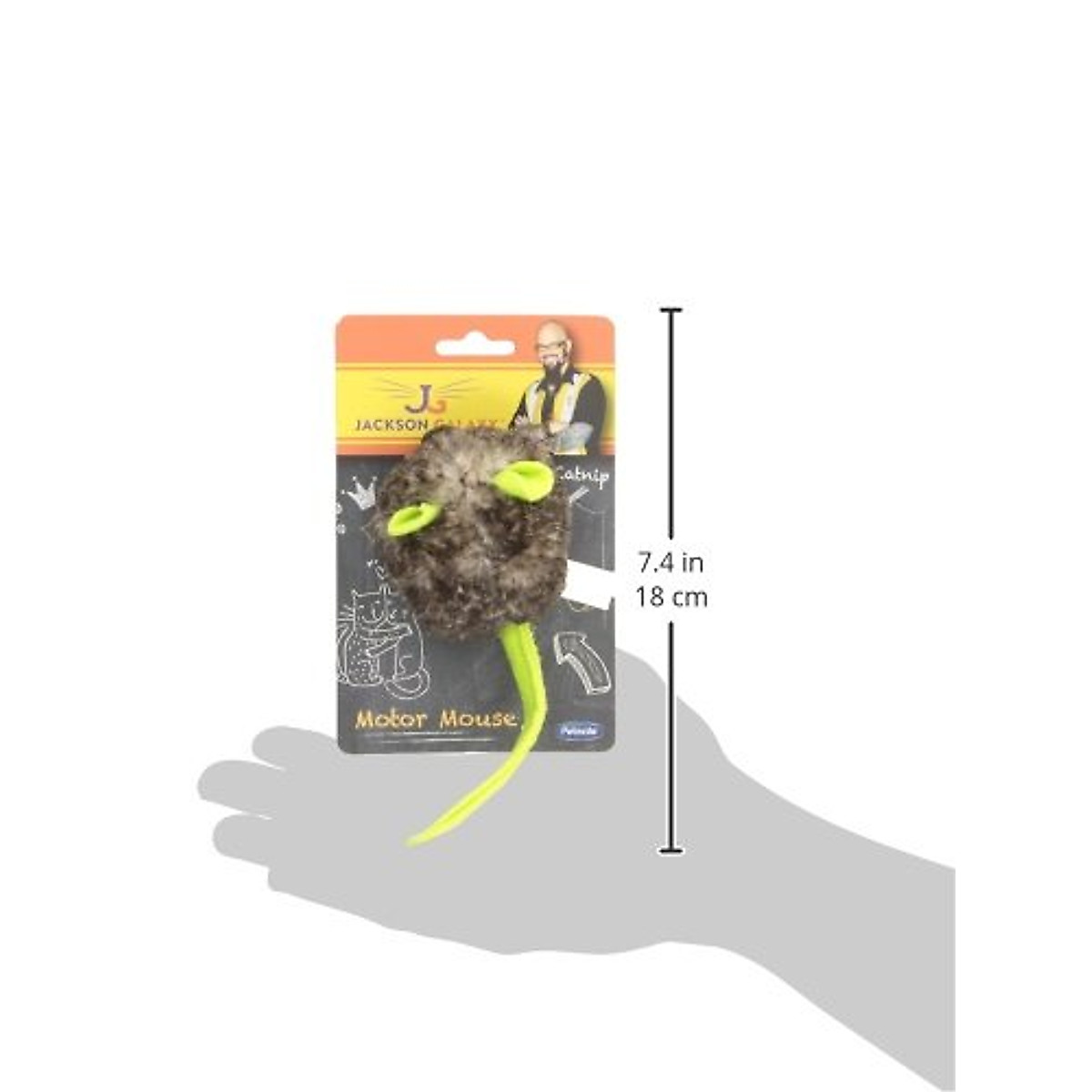 Petmate Jackson Galaxy Motor Mouse with Catnip