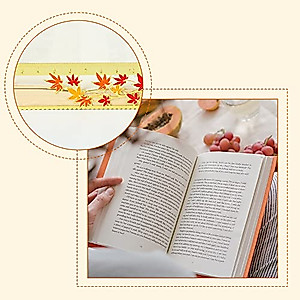 Bookmark Ruler Classical Metal Brass Book Mark Maple Leaf Hollow Page Marker for Teacher Appreciation Gifts Childrens Day Gifts