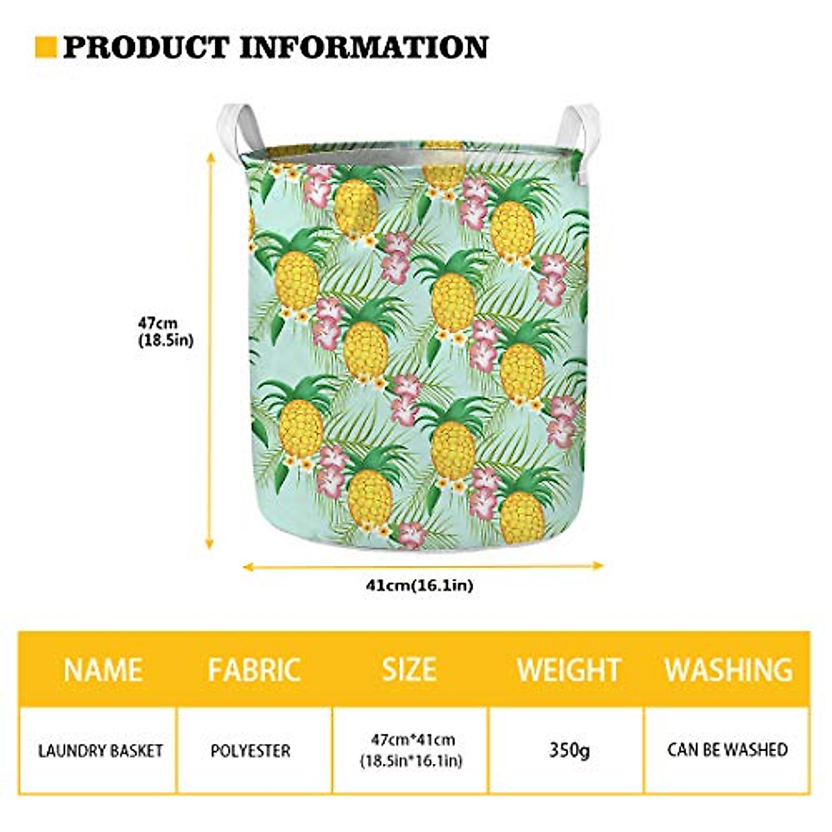 Xhuibop Laundry Hamper Heavy Duty Kids Hamper Ocean Theme Octopus Storage Basket Laundry Room Dirty Clothes Basket for Bathroom Heavy Duty