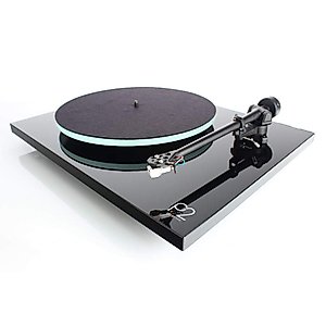 Rega Planar 2 Turntable with Premounted Carbon MM Cartridge (Gloss Black)
