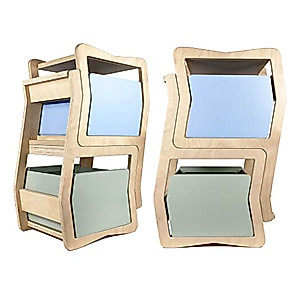 DR. ORGANIZER TYL Children's, one Size, with Yellow Storage Box, Brown Chair