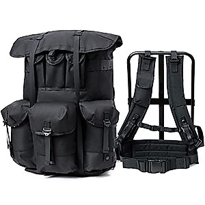 MT Military Alice Pack Army Survival Combat ALICE Rucksack Backpack Black