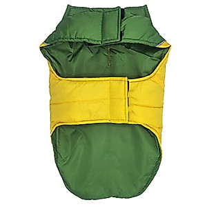 Pets First John Deere Puffer Vest for Dogs & Cats, Size: Large*. Cozy, Waterproof, Windproof, Warm Dog Coat Apparel for Cold Weather, for Small, Medium, Large, and Extra Large Dogs or Cats