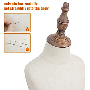 Child Mannequin for Clothes Display, Adjustable Kids Toddler for Apparel Scarf Window Shop Display, 2-3 Years Old, Brown