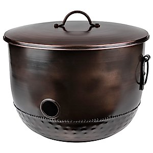 LifeSmart Hose Storage Pots (Bronzed Mocha, Simple Sanctuary)