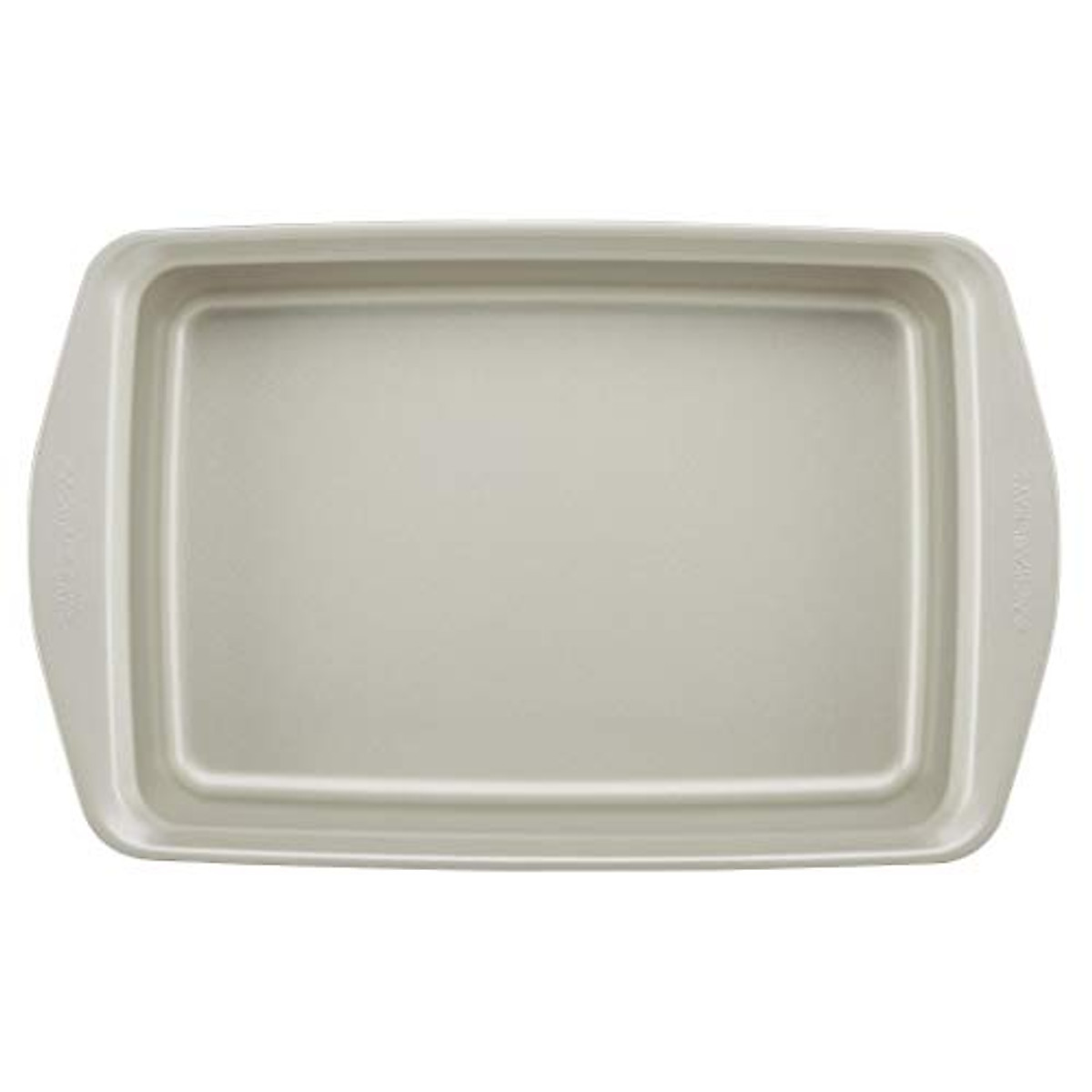 Rachael Ray Nonstick Bakeware Set without Grips includes Nonstick Bread Pan, Baking Pans, Cake Pans, Cookie Sheet / Baking Sheet - 10 Piece, Silver