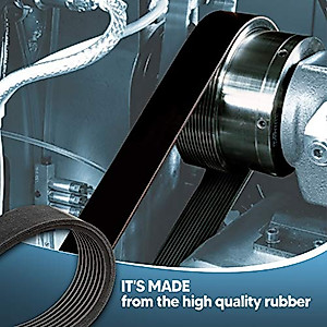 Band Saw Drive Belt Fits - Rikon Band Saw Part Number 1-Jl20020002 - High Strength Rubber Belt - Replacement Drive Belt - Made in the USA - Motor Ribbed Drive Belt