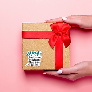 Littlefa Repeat Customers are My Favorite Stickers,Appreciate Customer Small Business Stickers,Thank You Stickers,Envelopes Seal Stickers,Mail Packaging Sticker for Small Business 500 PCS