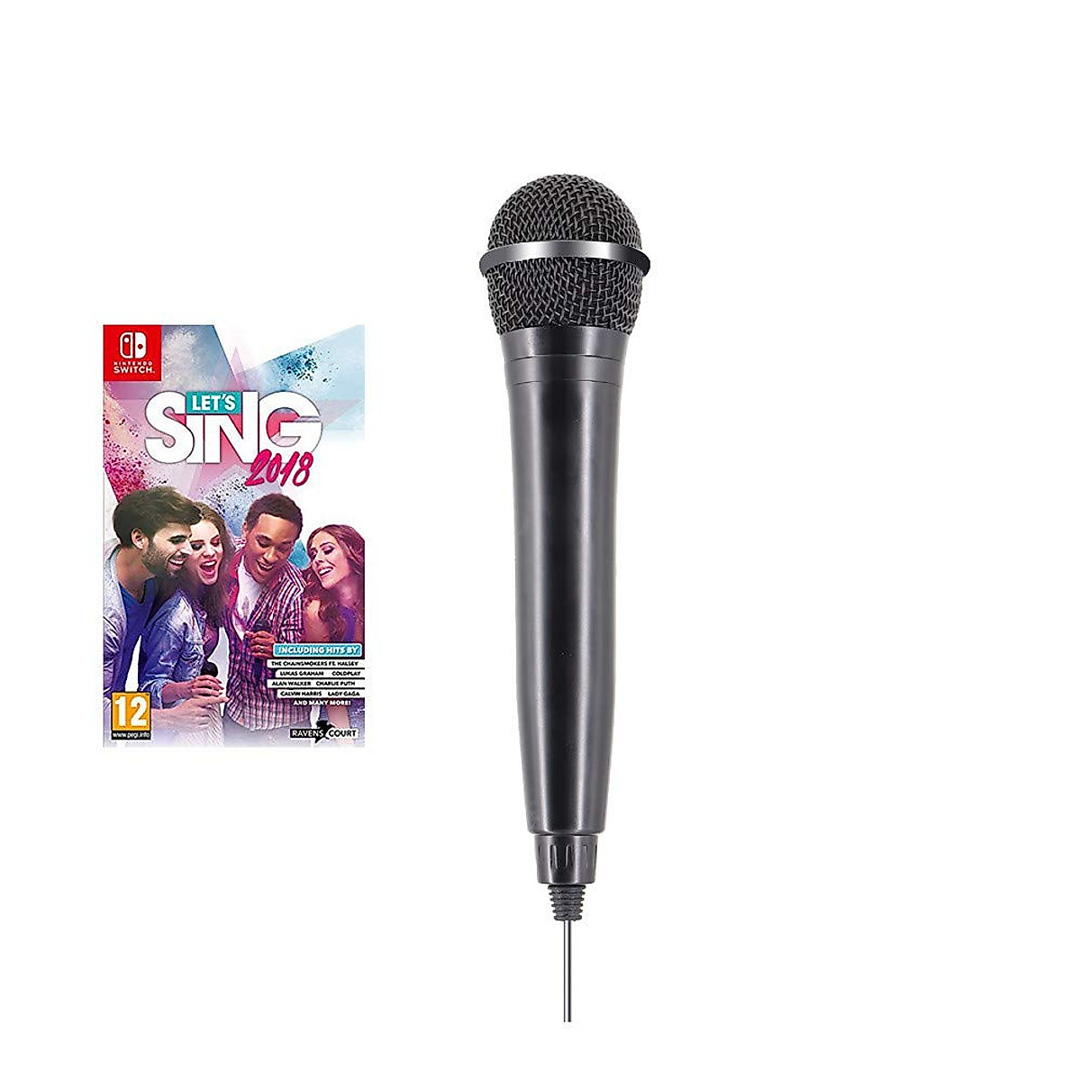 Wired USB Microphone for Nintendo Switch/Wii U/PS4/PC