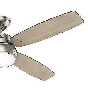 Hunter Fan Company 50388 Wingate Ceiling Fan, Brushed Nickel Finish