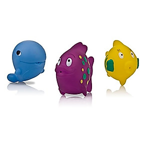 Nuby Fun Fish Squirters - 3 Pack