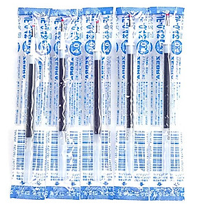 Zebra 0.4mm Blue Ink Refill (JF-0.4), for Zebra Sarasa Clip 0.4 Gel Ballpoint Pen(JJS15-BL), × 5 Pack/total 5 pcs (Japan Import) [Komainu-Dou Original Package]