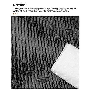 Crestlive Products Outdoor Lounge Chair with Wheels and Armrest, Extra Large Pool Lounge Chairs Set of 2, Aluminum with Adjustable 5 Backrest for Outside, Patio, Beach, Yard