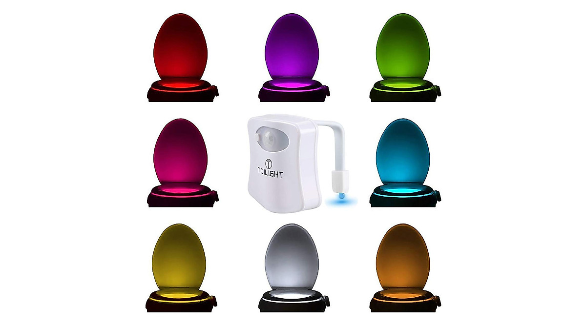 ToiLight: Fun Toilet Night Light for Easy Bathroom Use