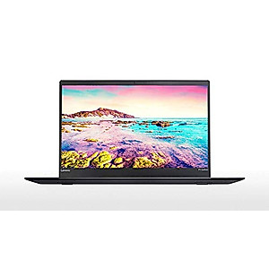 2018 Lenovo ThinkPad X1 Carbon (5th Gen) - Windows 10 Pro - Intel Core i7-6500U, 256GB NVMe-PCIe SSD, 8GB RAM, 14 FHD IPS (1920x1080) Display, Fingerprint Reader, (Classic Black) (Renewed)