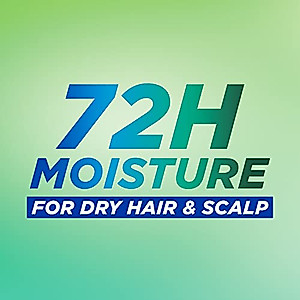 Garnier Fructis Pure Moisture Hydrating Shampoo for Dry Hair and Scalp, Paraben-Free, Silicone-Free and Vegan Hair Care, 33.8 Fl Oz