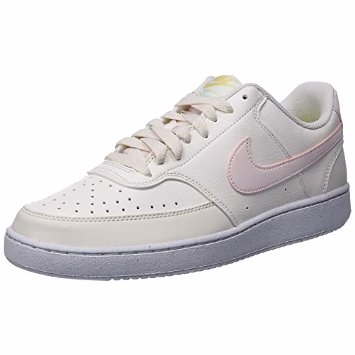 Nike Womens Court Vision Low Sneaker Phantom/Light Soft Pink Size 8.5
