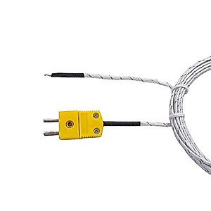 Twidec/3pcs 3M K-Type Sensor Probe for Thermocouple Thermometer&Meter ，Temperature Range: -50~400 °C（-58~752℉） TP-W-01