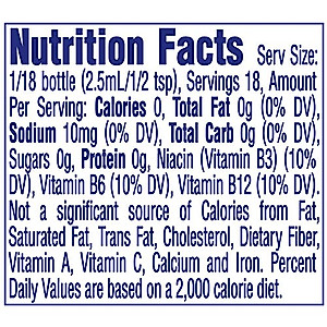 Crystal Light Sugar-Free Zero Calorie Liquid Water Enhancer with Caffeine - Tropical Paradise Punch Water Flavor Drink Mix (1.62 fl oz Bottle)