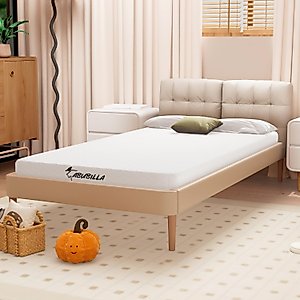 LIYIH Twin Mattress, 4 Inch Twin Mattresses, Memory Foam Mattress, Children’s Rooms Mattress, Mattress is Very Comfy,CertiPUR-US Certified【2024 New Version】