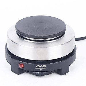 9 Cup Moka Pot with Electric Stove, Classic Italian Espresso Greca Maker 110V Stainless Steel Stovetop Coffee Maker, 450ml